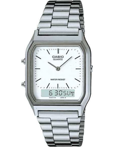 Buy Casio AD03 AQ-230A-7DMQ Vintage Watch in India I Swiss Time House