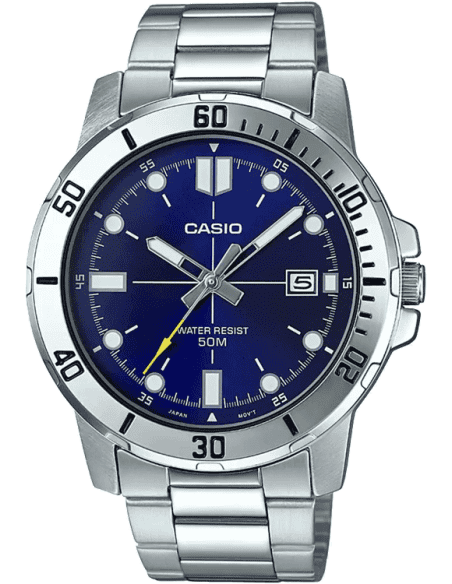 Buy Casio A1364 MTP-VD01D-2EVUDF Enticer Men Watch in India I Swiss...