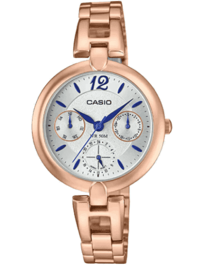 Buy Casio A1290 LTP-E401PG-7AVDF Enticer Ladies Watch in India I Sw...
