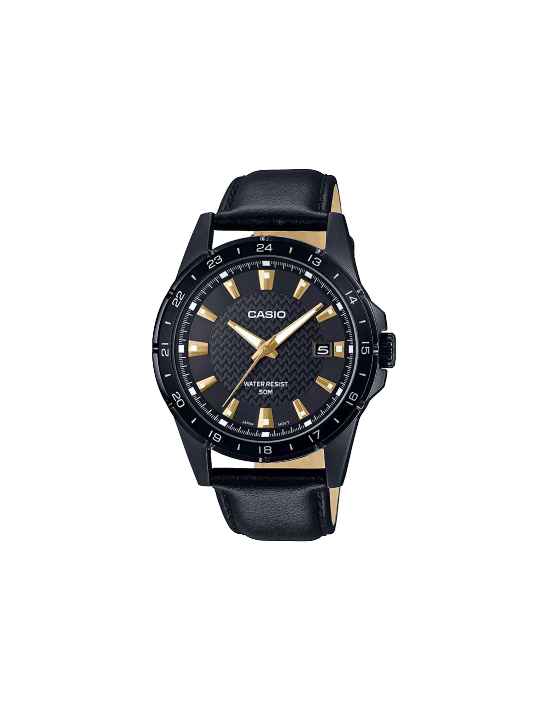 Buy Casio A1635 MTP-1290BL-1A1VDF Enticer Men Watch in India I Swis...