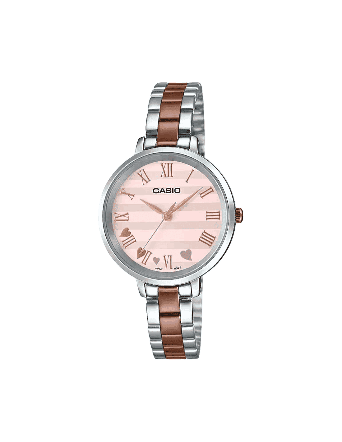 Buy Casio A1639 LTP-E160RG-4ADF Enticer Ladies Watch in India I Swi...