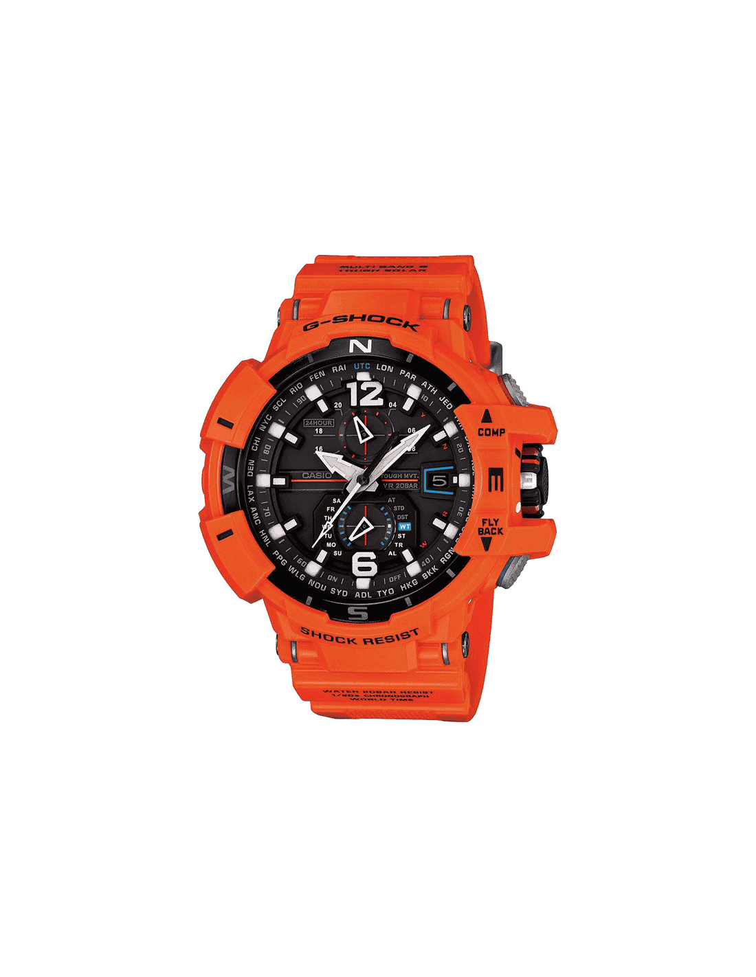 Buy Casio G621 GW-A1100R-4ADR G-Shock Watch in India I Swiss Time H...