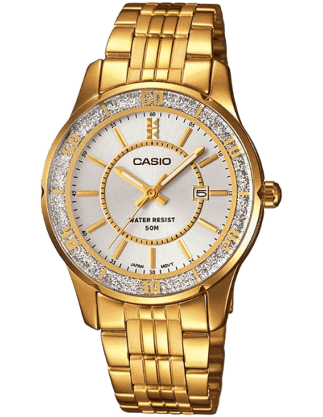 Buy Casio A897 LTP-1358G-7AVDF Enticer Ladies Watch in India I Swis...