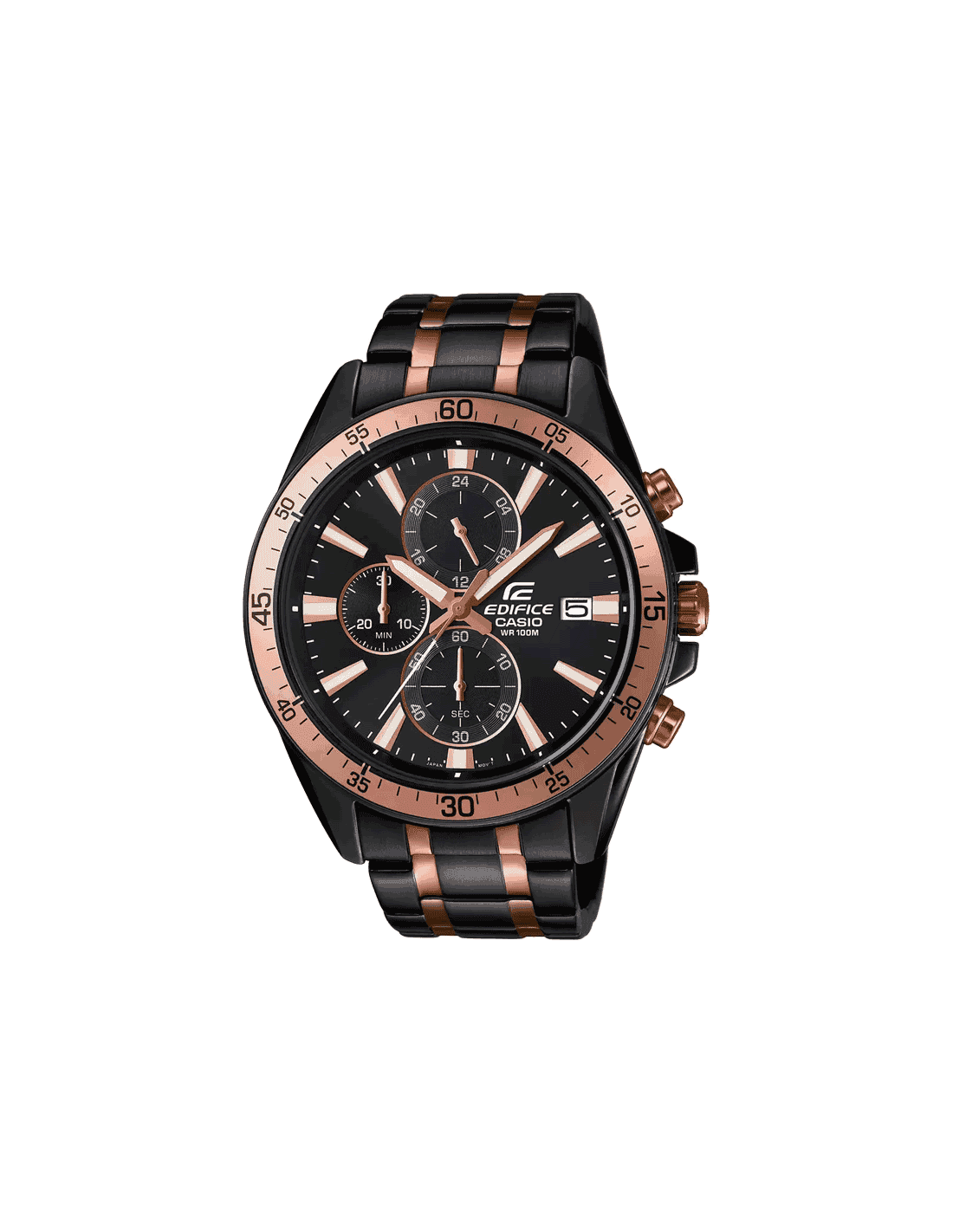 Buy Casio EX251 EFR-546BKG-1AVUDF Edifice Watch in India I Swiss Ti...