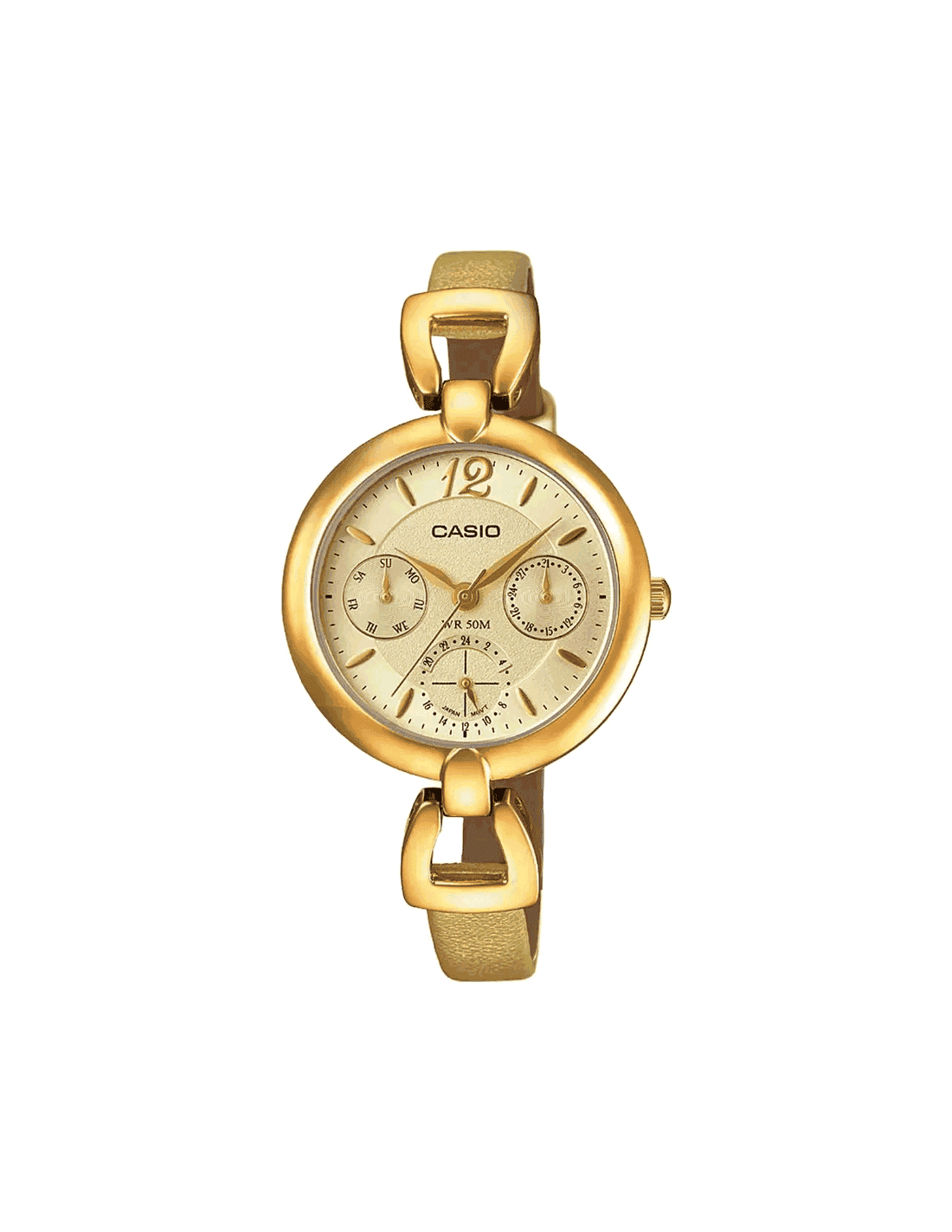 Buy Casio A977 LTP-E401GL-9AVDF Enticer Ladies Watch in India I Swi...