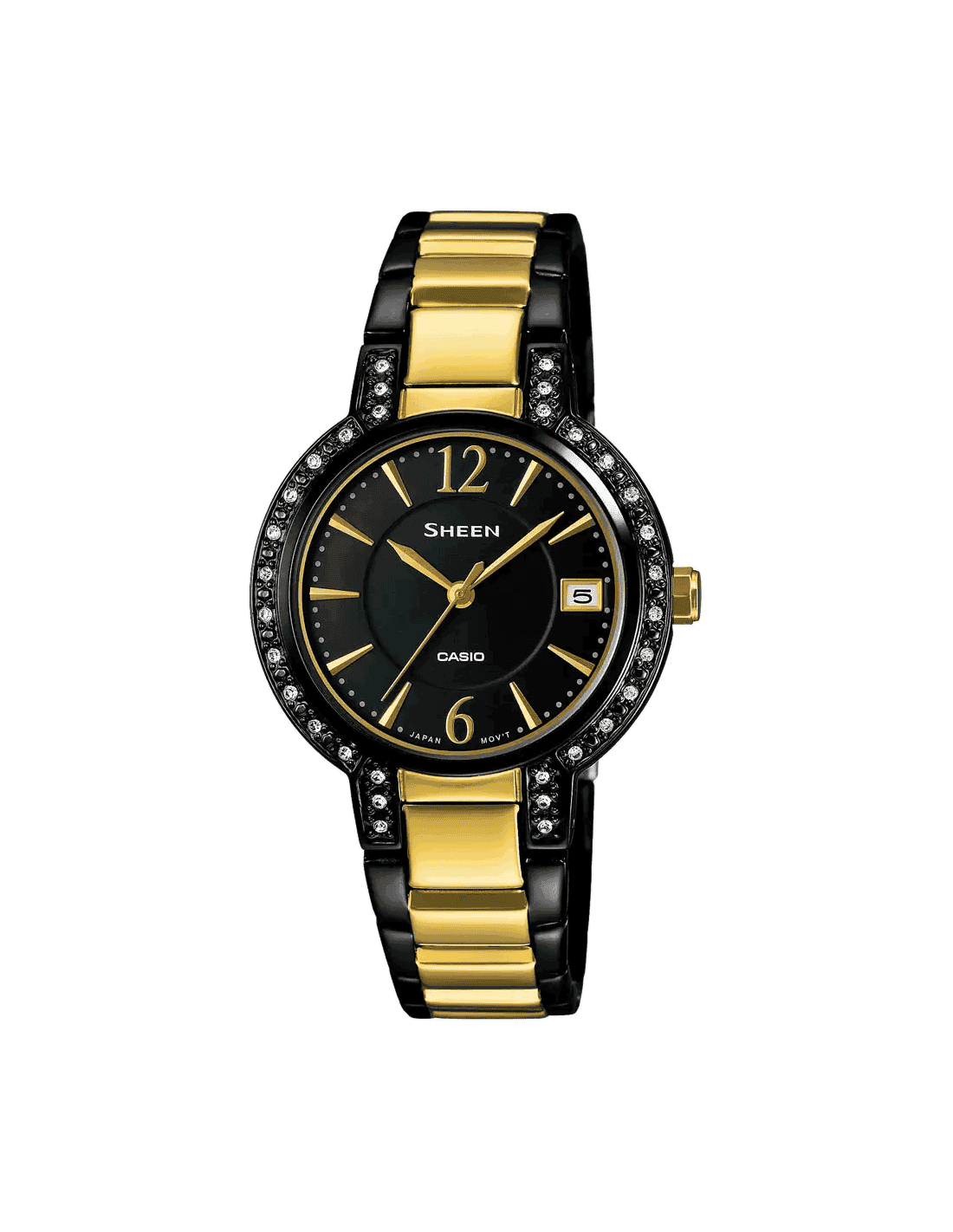 Buy Casio SX140 SHE-4805BSG-1AUDR Sheen Watch in India I Swiss Time...