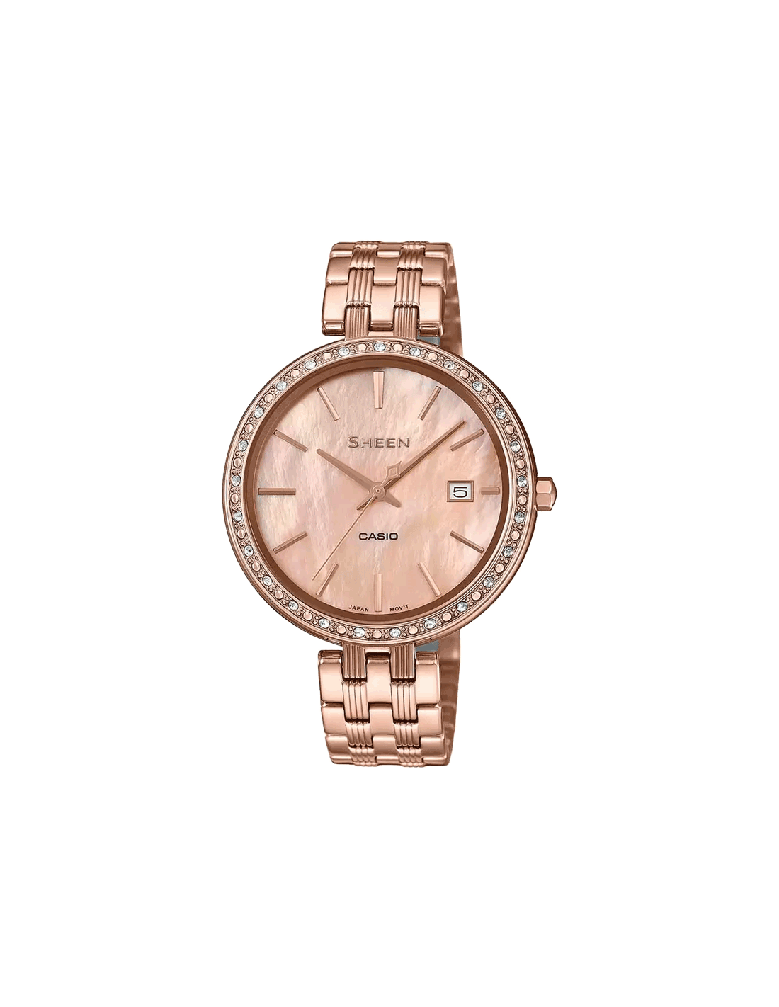 Buy Casio SX243 SHE-4052PG-4AUDF Sheen Watch in India I Swiss Time ...