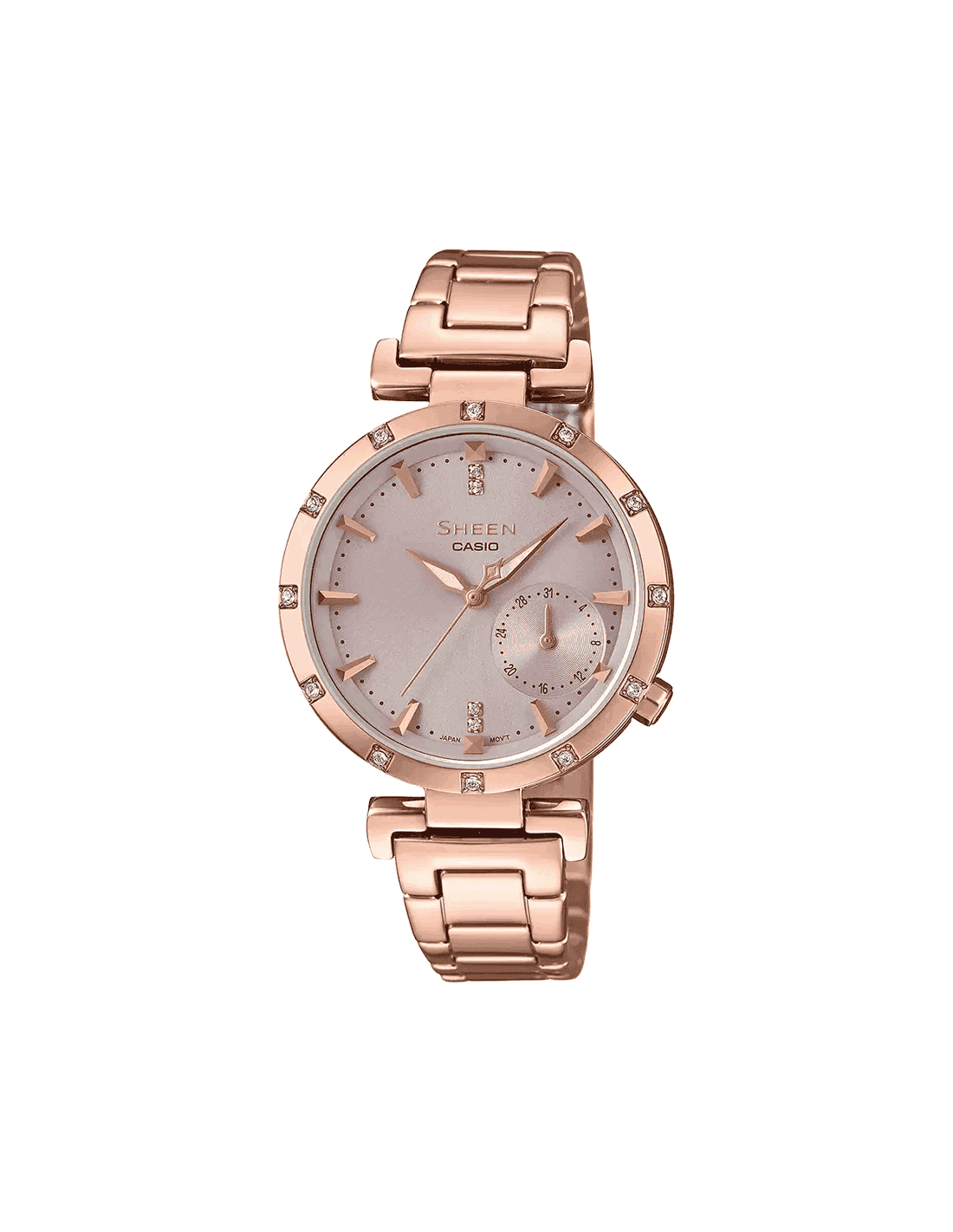 Buy Casio SX223 SHE-4051PG-4AUDF Sheen Watch in India I Swiss Time ...