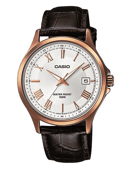 Buy Casio A1007 MTP-1376RL-7BVDF Enticer Men Watch in India I Swiss...