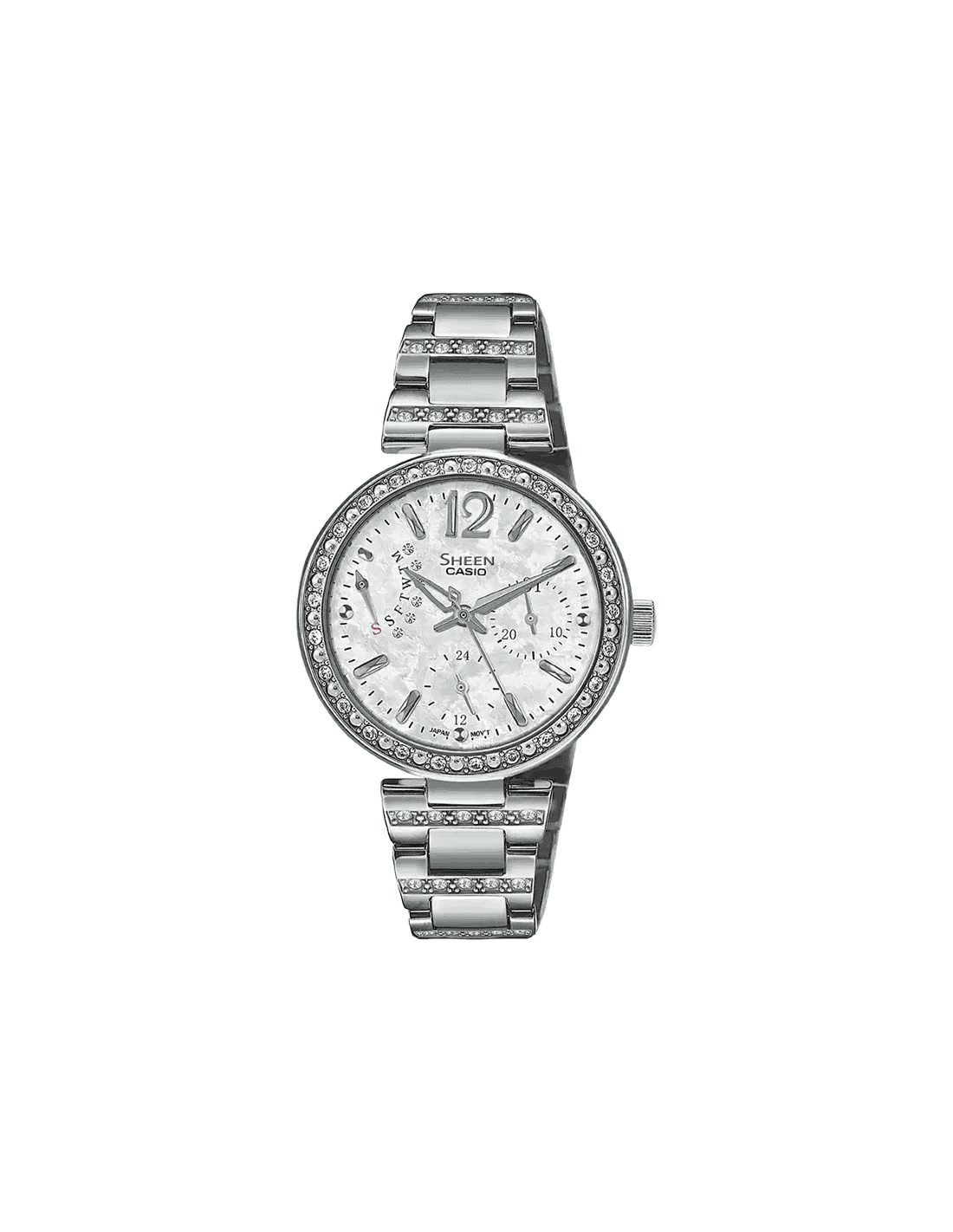 Buy Casio SX160 SHE-3043D-7AUDR Sheen Watch in India I Swiss Time H...