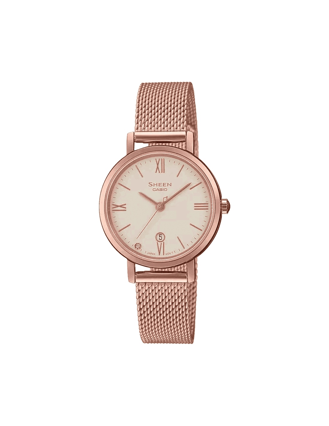 Buy Casio SX280 SHE-4540CGM-4AUDF Sheen Watch in India I Swiss Time...