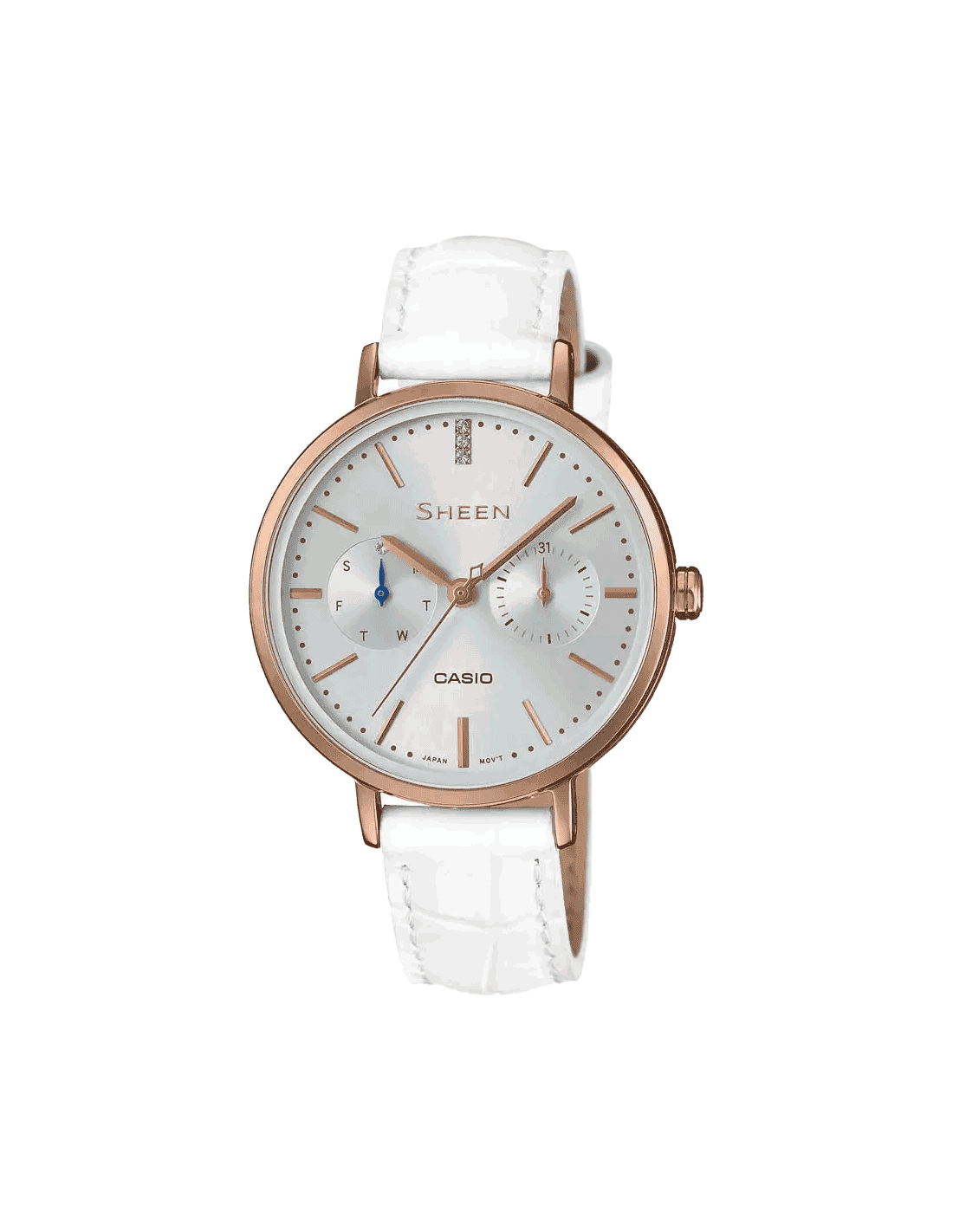 Buy Casio SX197 SHE-3054PGL-7AUDR Sheen Watch in India I Swiss Time...