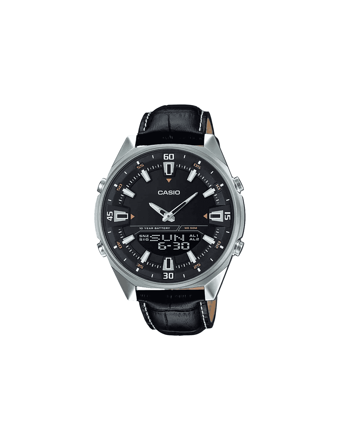 Buy Casio AD229 AMW-830L-1AVDF Enticer Men Watch in India I Swiss T...