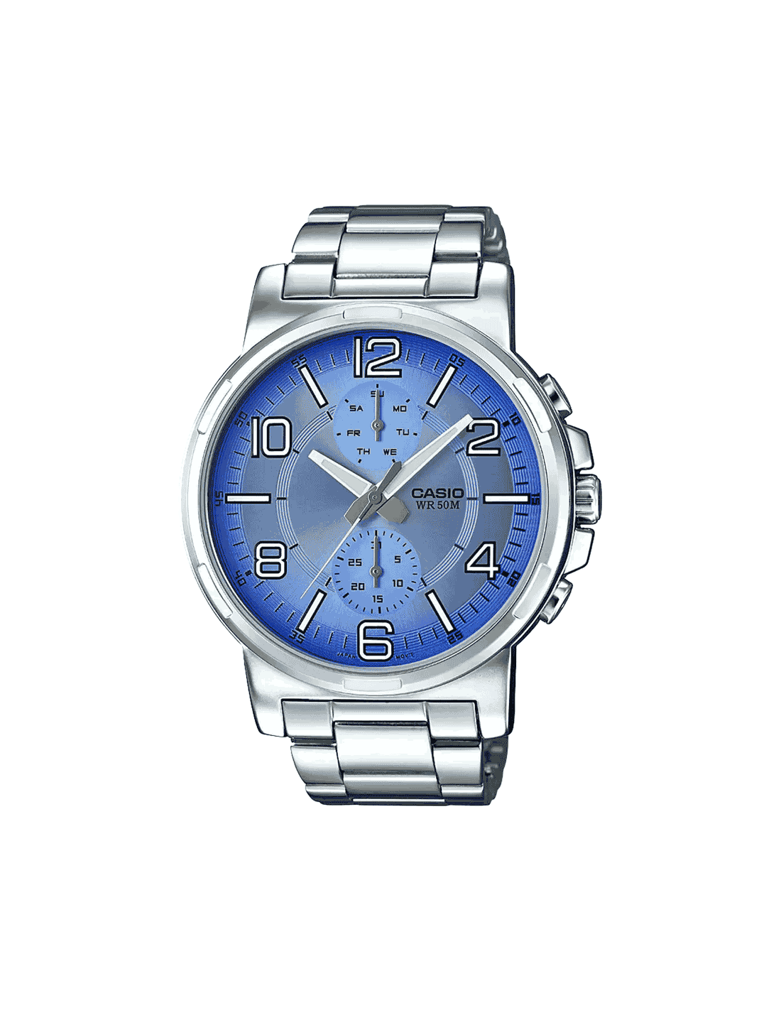 Buy Casio A1213 MTP-E313D-2B2VDF Enticer Men Watch in India I Swiss...