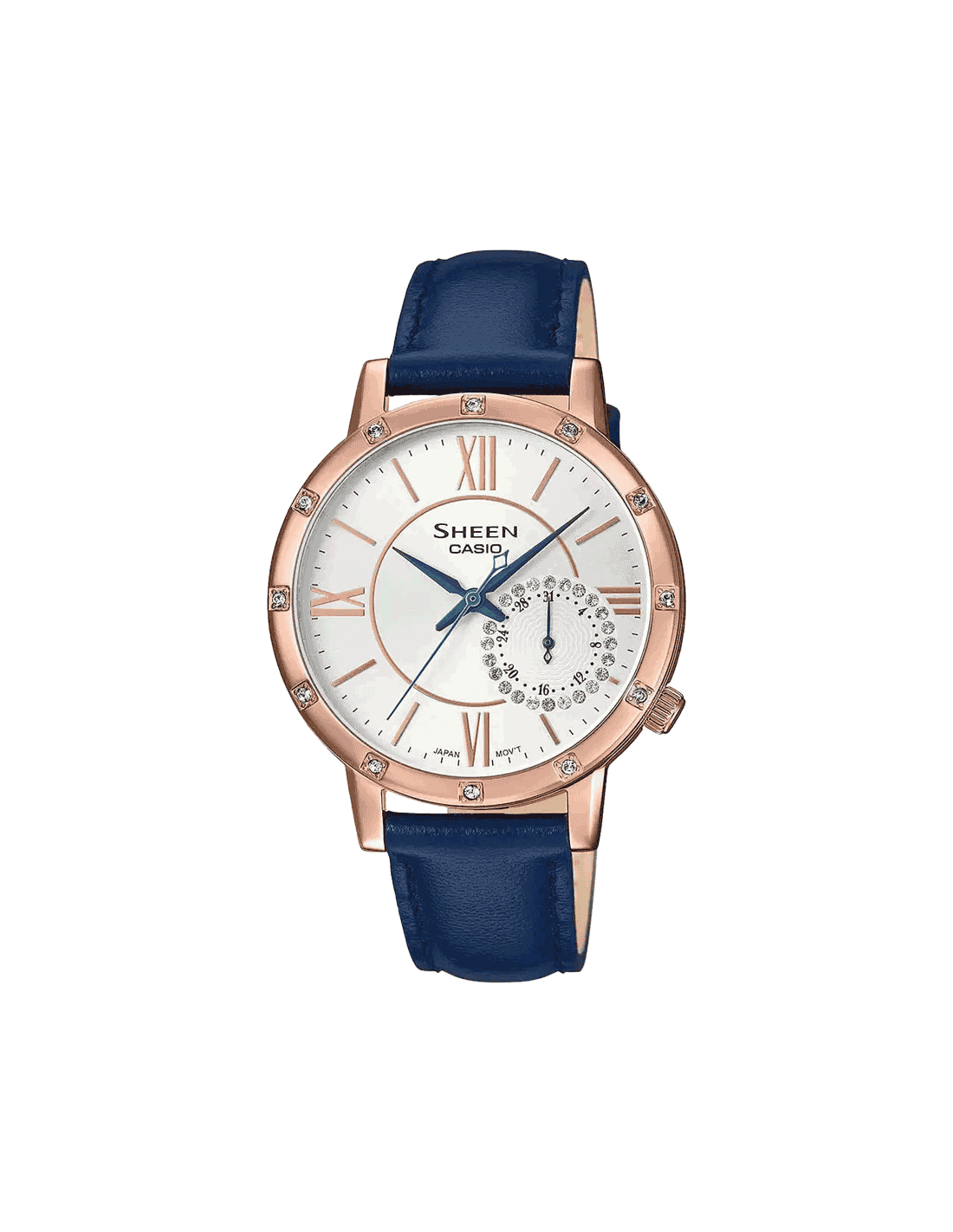 Buy Casio SX253 SHE-3046GLP-7CUDF Sheen Watch in India I Swiss Time...