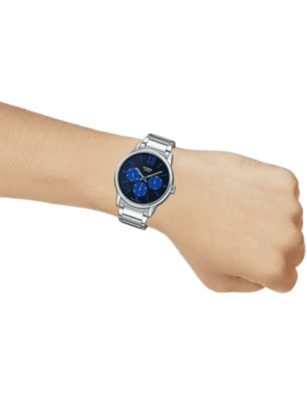 Buy Casio A1202 MTP-E312D-1B2VDF Enticer Men Watch in India I Swiss...