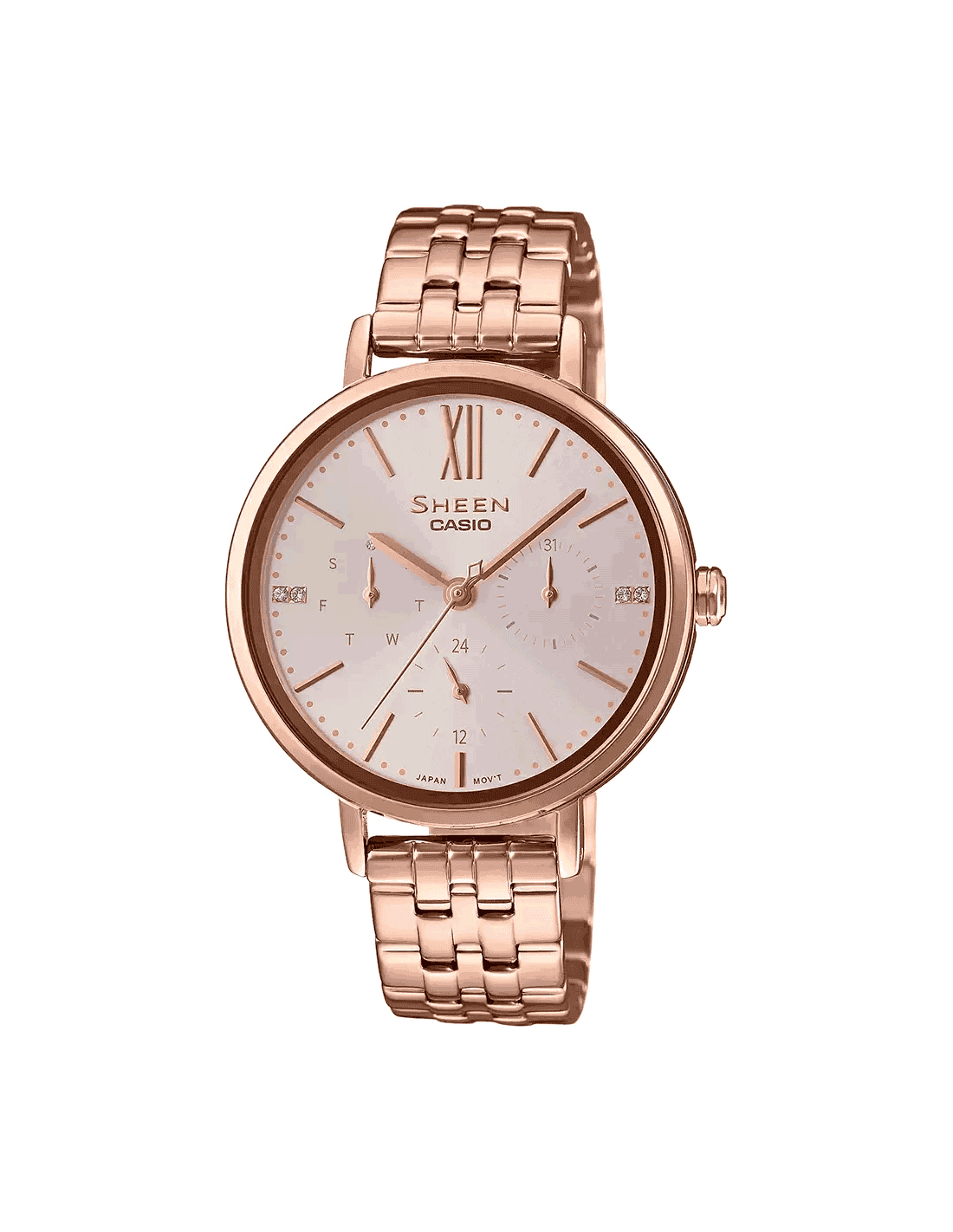 Buy Casio SX231 SHE-3064PG-4AUDF Sheen Watch in India I Swiss Time ...