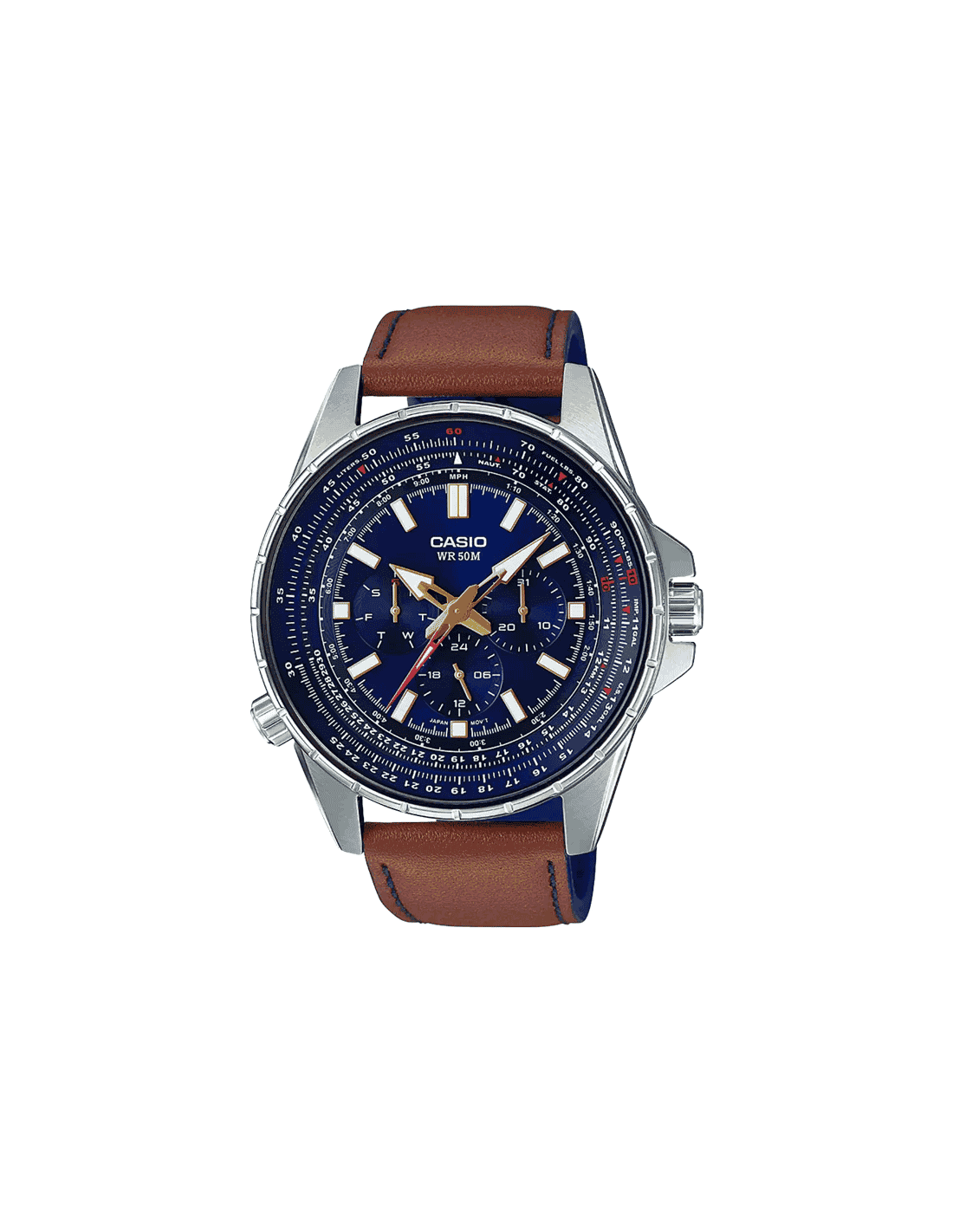 Buy Casio A1335 MTP-SW320L-2AVDF Enticer Men Watch in India I Swiss...