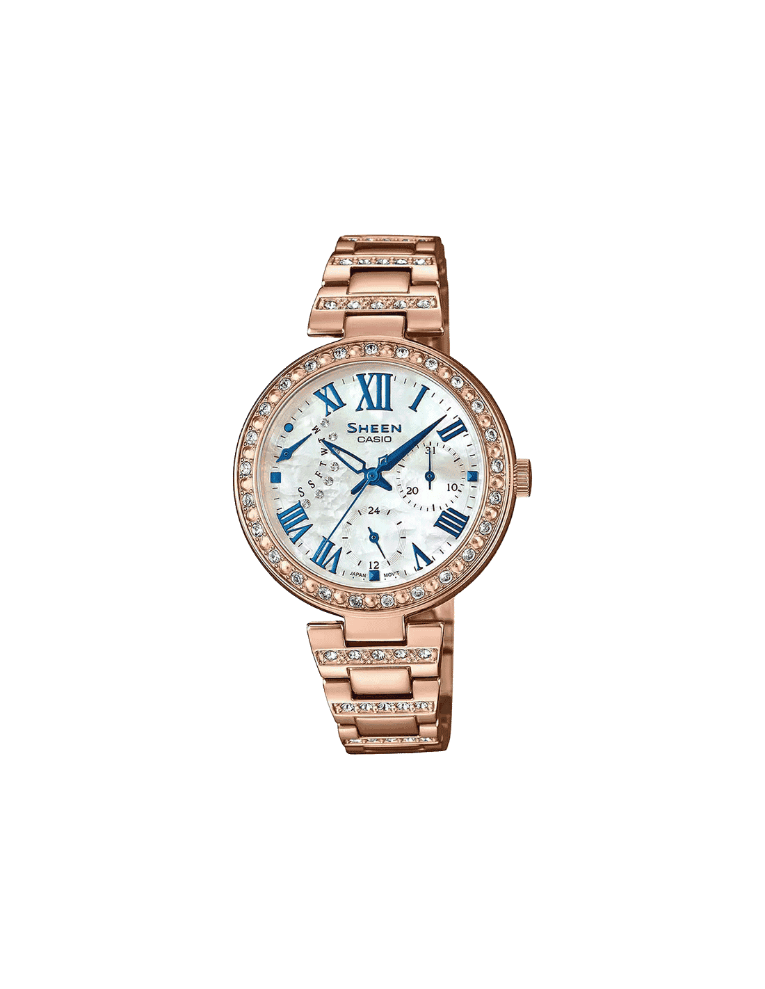 Buy Casio SH194 SHE-3043BPG-7AUDR Sheen Watch in India I Swiss Time...