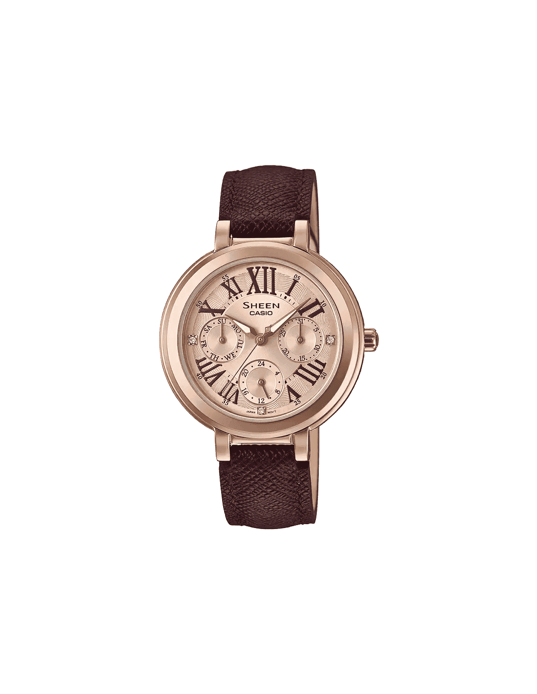 Buy Casio SX215 SHE-3034GL-7A2UDF Sheen Watch in India I Swiss Time...