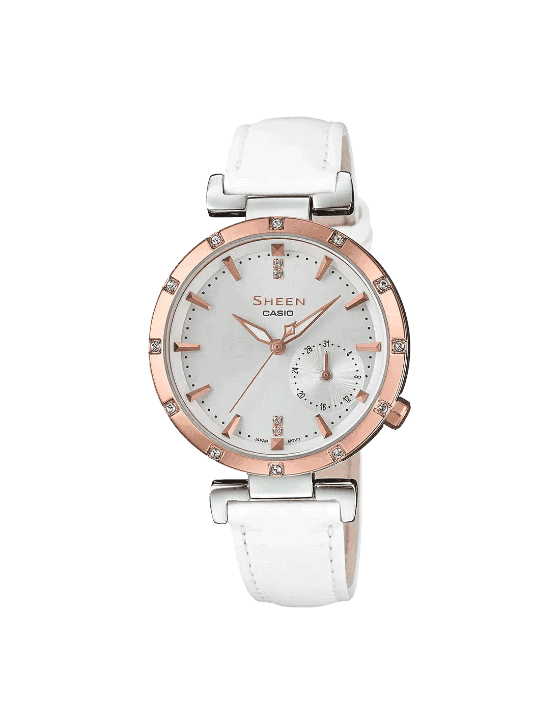 Buy Casio SX226 SHE-4051PGL-7AUDF Sheen Watch in India I Swiss Time...