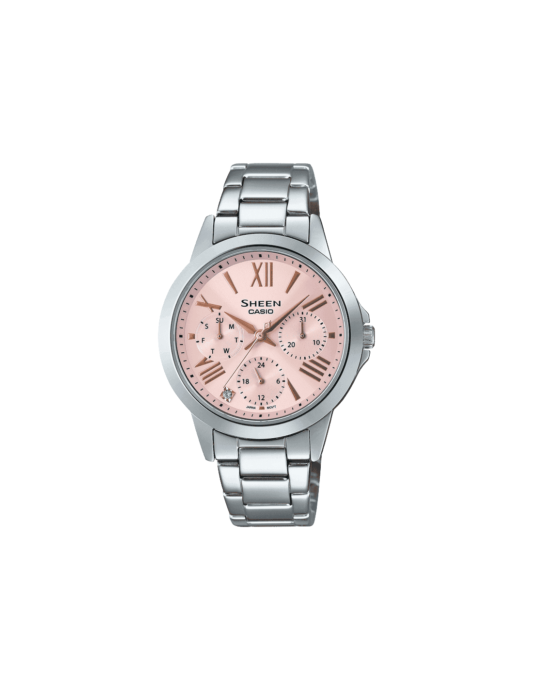 Buy Casio SH262 SHE-3516D-4AUDF Sheen Watch in India I Swiss Time H...