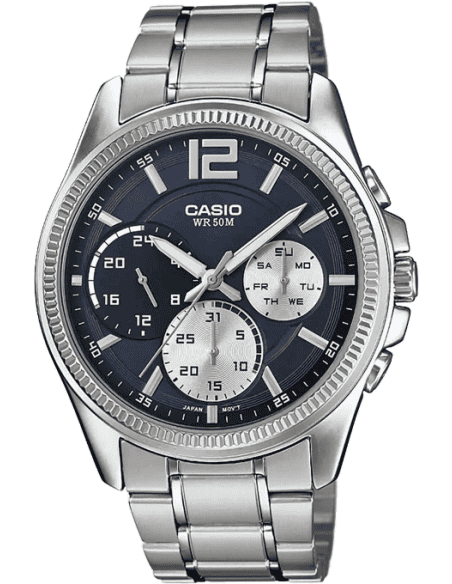 Buy Casio A992 MTP-E305D-2AVDF Enticer Men Watch in India I Swiss T...