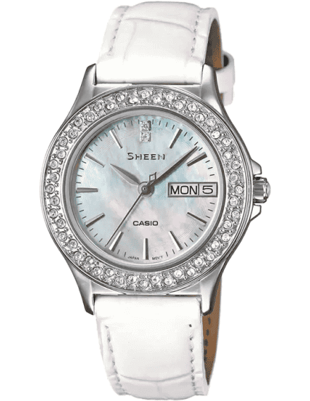 Buy Casio SX103 SHE-4800L-7AUDR Sheen Watch in India I Swiss Time H...