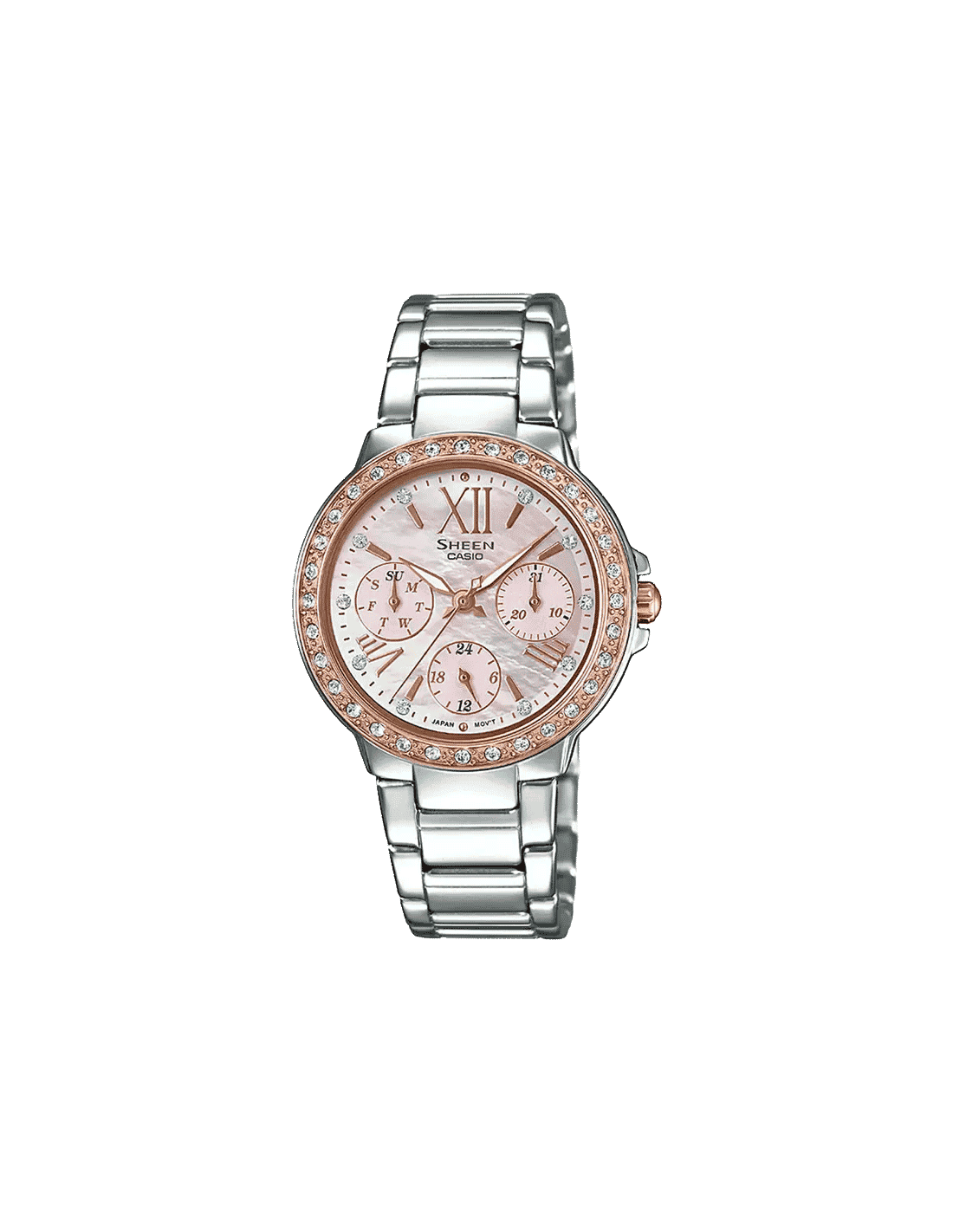 Buy Casio SX188 SHE-3052SG-4AUDR Sheen Watch in India I Swiss Time ...