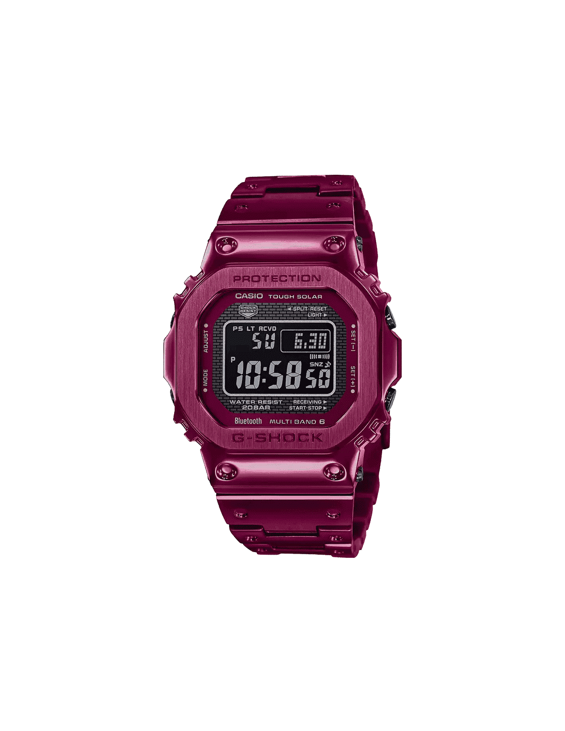 Buy Casio G1124 GMW-B5000RD-4DR G-Shock Watch in India I Swiss Time...