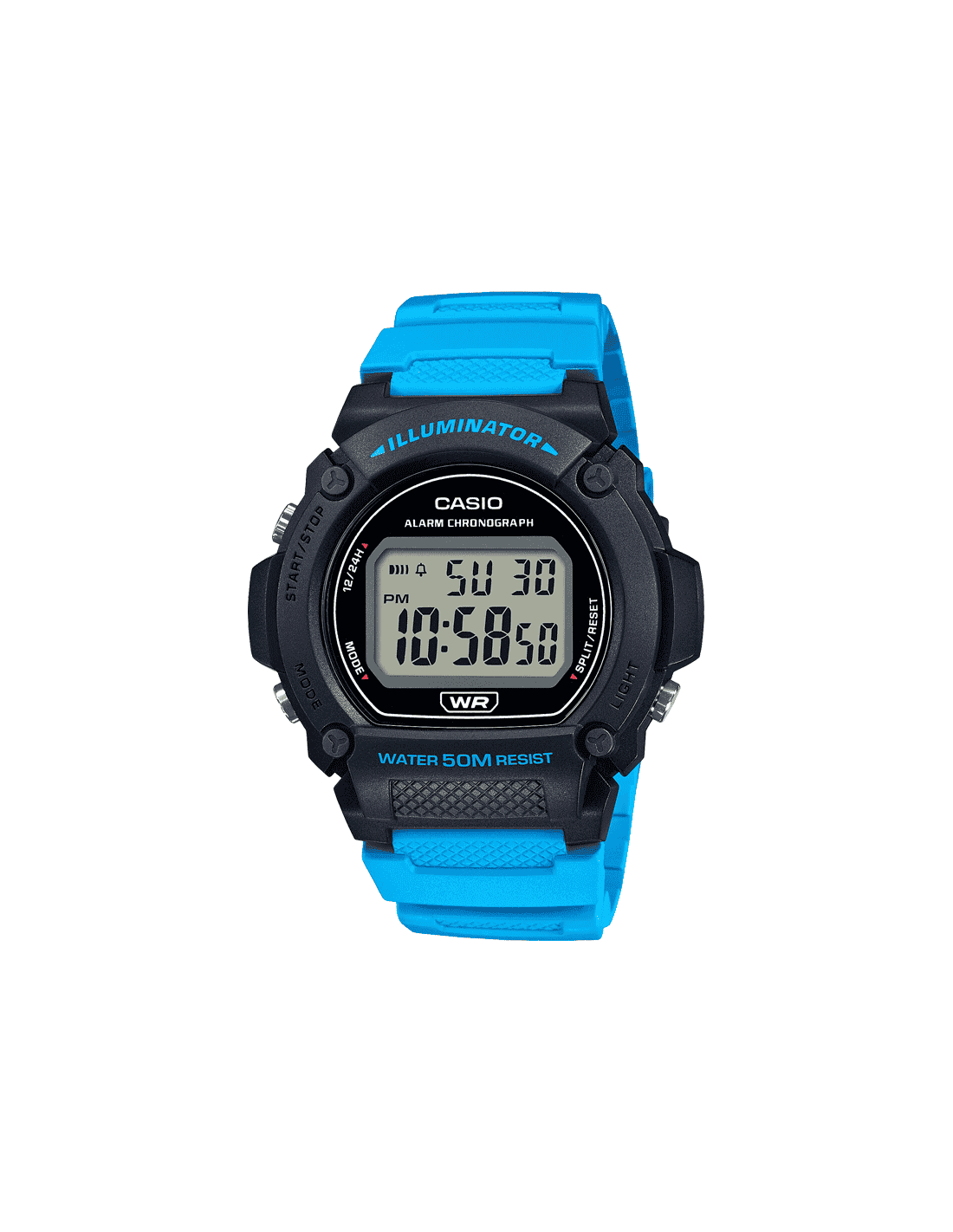 Buy Casio I119 W-219H-2A2VDF Youth Watch in India I Swiss Time House