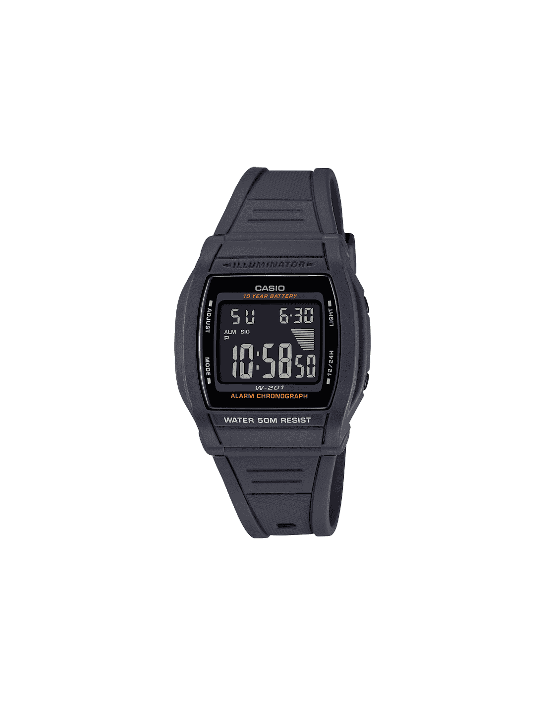 Buy Casio I126 W-201-1BVDF YOUTH DIGITAL Watch in India I Swiss Tim...