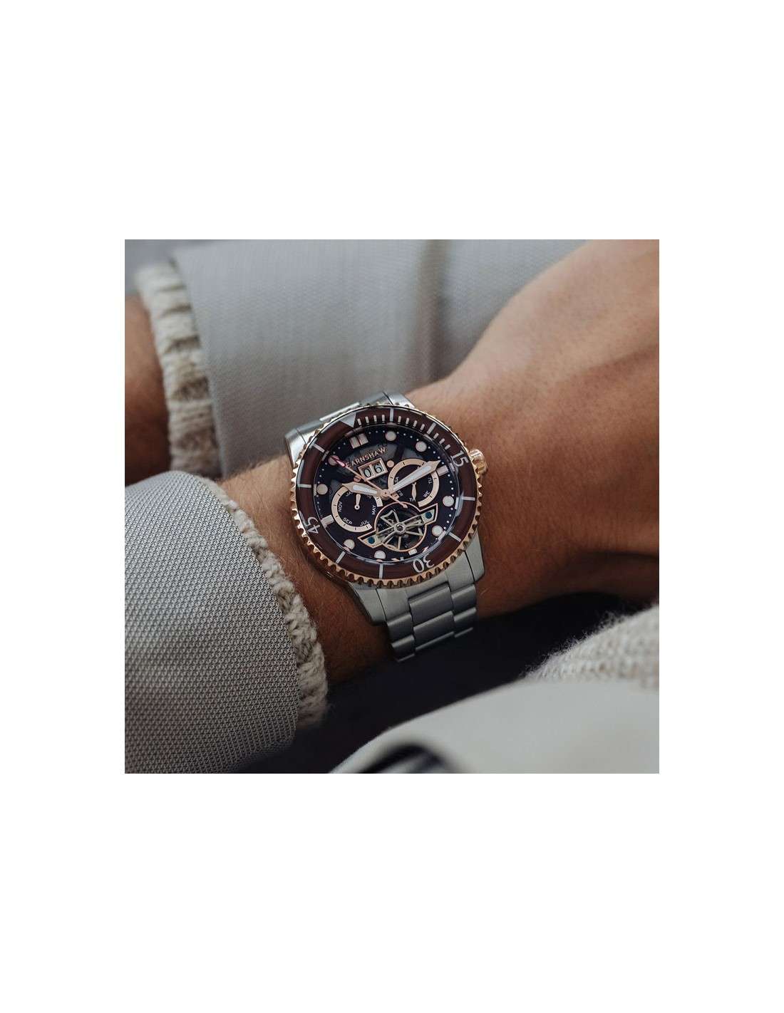 Buy Earnshaw ES-8174-55 Watch in India I Swiss Time House