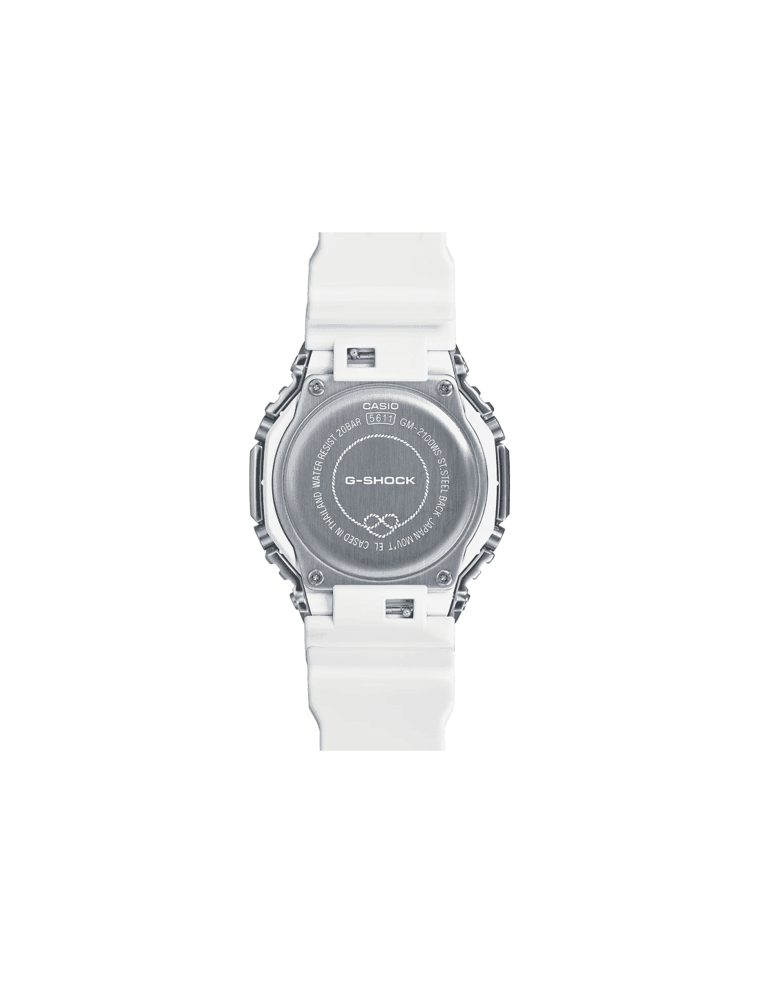 Buy Casio G1471 GM-2100WS-7ADR G-SHOCK Watch in India I Swiss Time ...