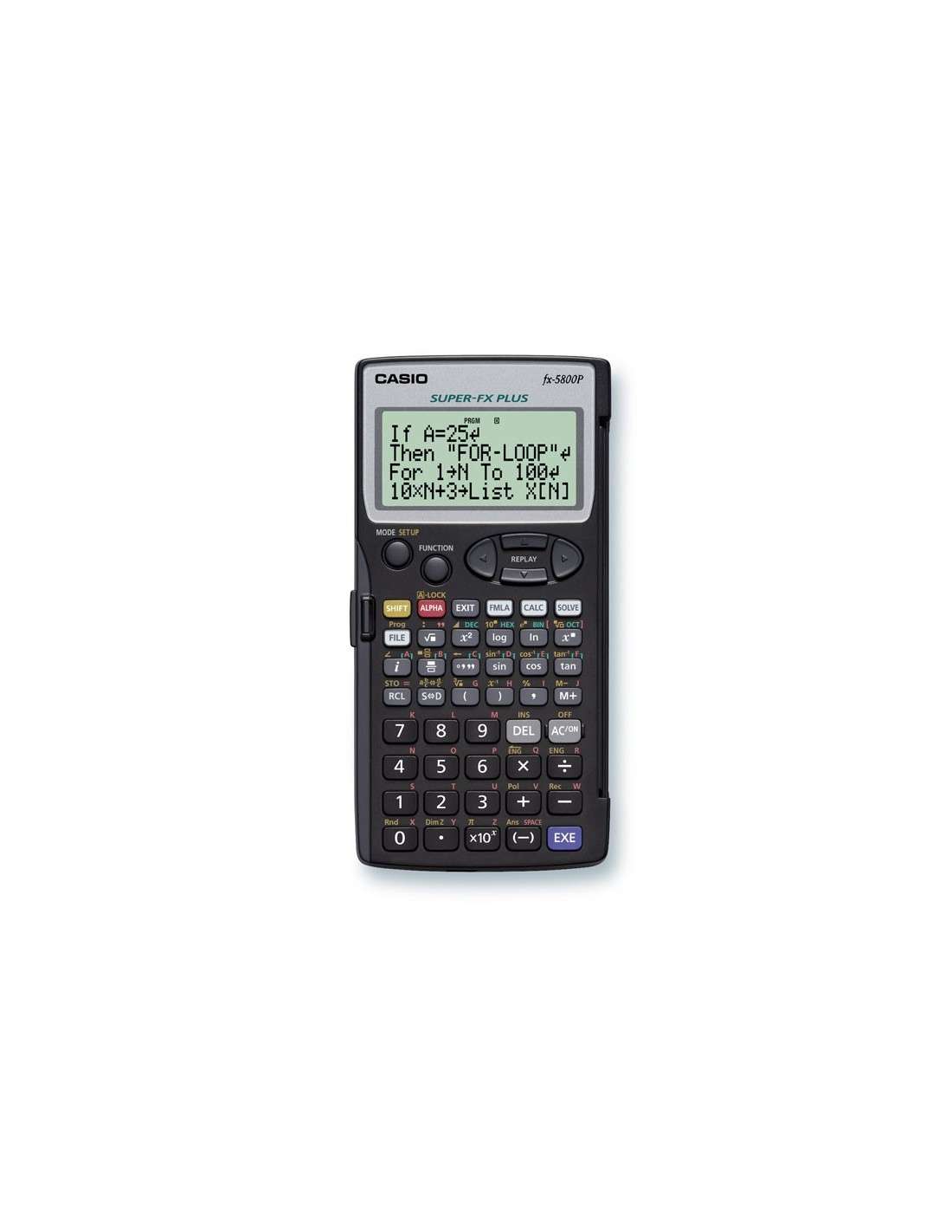 Buy Casio C57 FX-5800P PROGRAMMABLE CALCULATOR Watch in India I Swi...