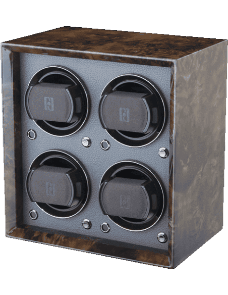 Buy Paul Design Petite 4 - Dark Burl Watch in India I Swiss Time House