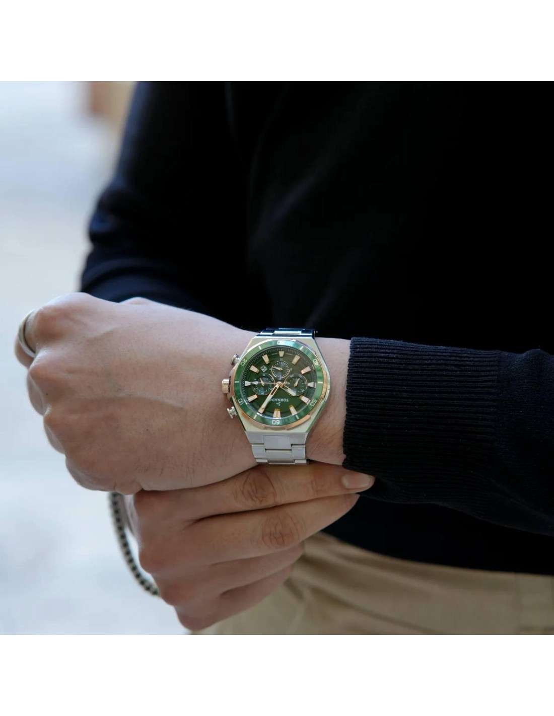 Buy Tornado Tornado T24104-KBSHK Watch in India I Swiss Time House