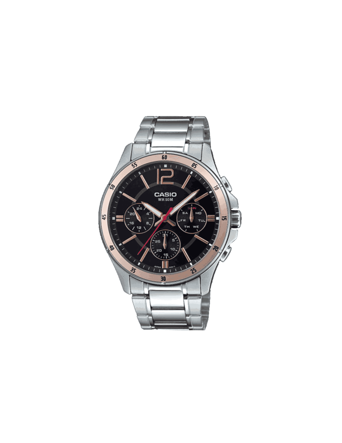 Buy Casio A1744 MTP-1374D-1A2VDF Enticer Men Watch in India I Swiss...