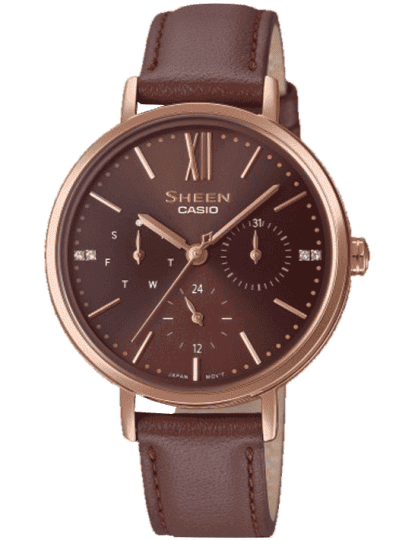Buy Casio SH215 SHE-3064PGL-5AUDF Sheen Watch in India I Swiss Time...