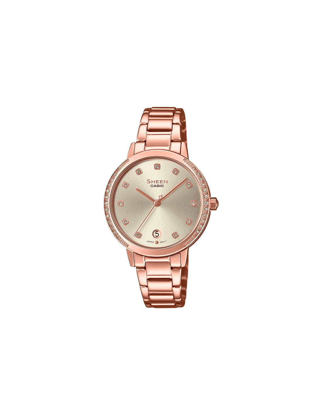 Buy Casio SX271 SHE-4056PG-4AUDF Sheen Watch in India I Swiss Time ...