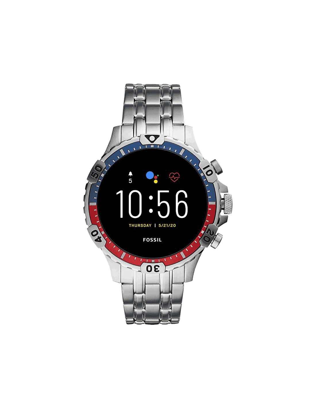 Buy Fossil FTW4040 Watch in India I Swiss Time House