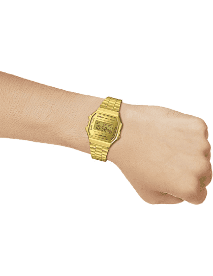 Buy Casio D158 A168WEGM-9DF Vintage Watch in India I Swiss Time House
