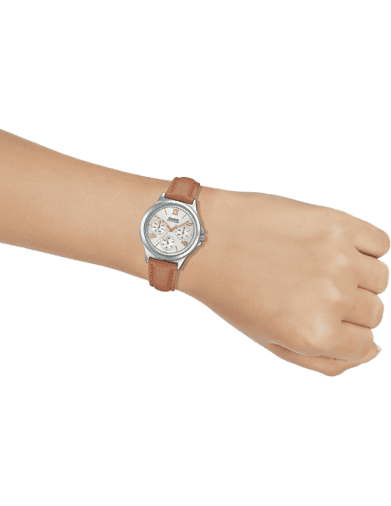 Buy Casio A1703 LTP-V300L-7A2UDF Enticer Ladies Watch in India I Sw...