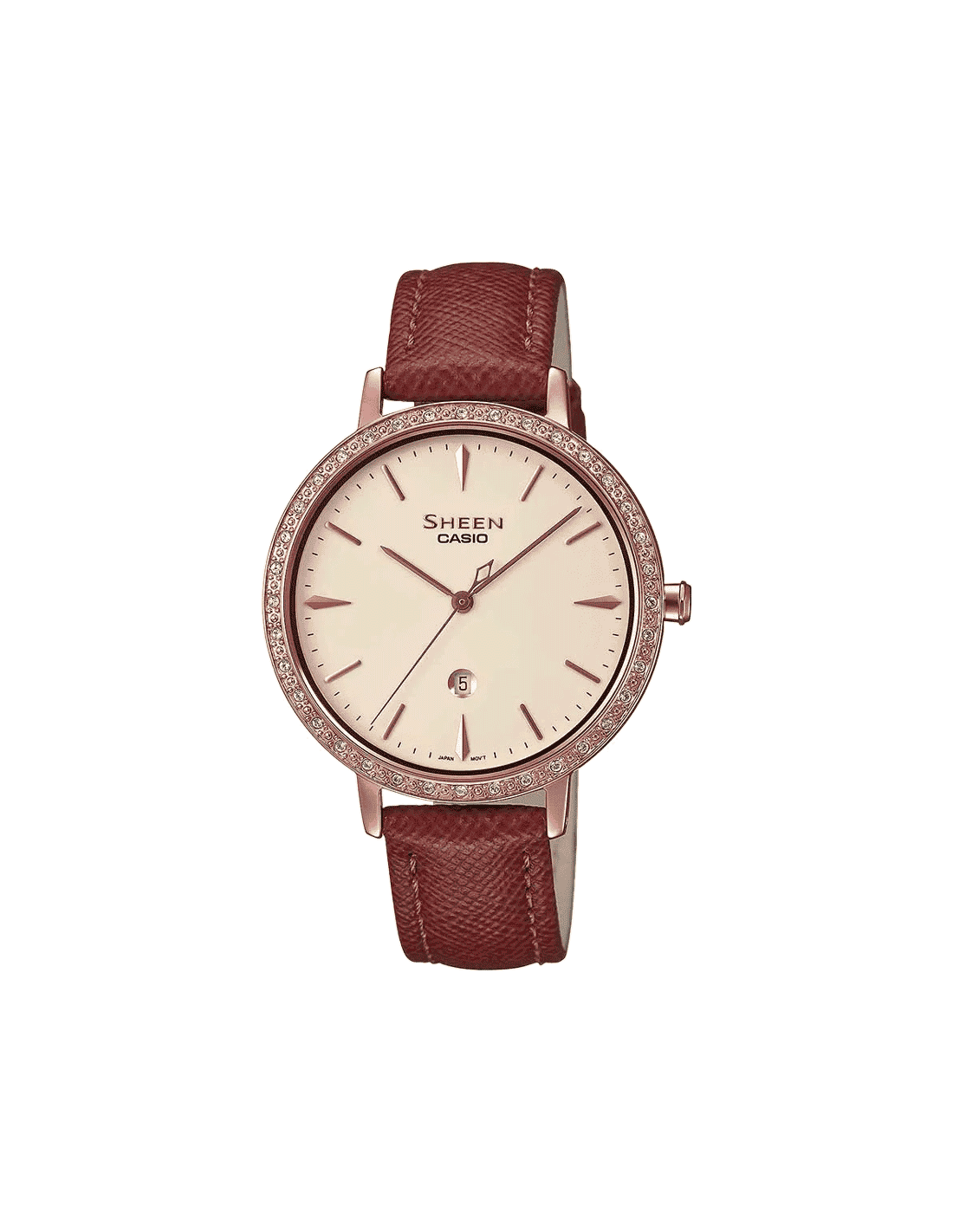 Buy Casio SH229 SHE-4535YGL-9AUDF Sheen Watch in India I Swiss Time...