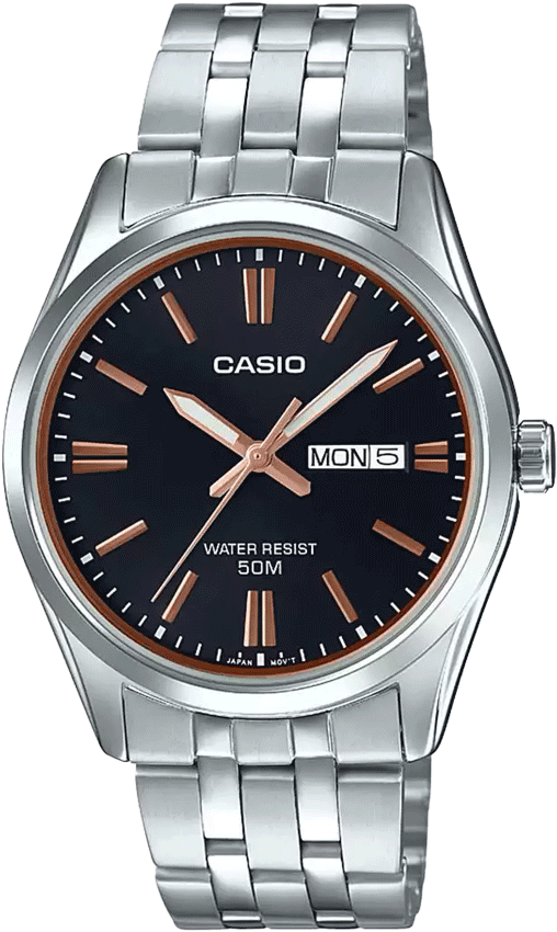 Buy Casio A1515 MTP-1335D-1A2VDF Enticer Men Watch in India I Swiss...