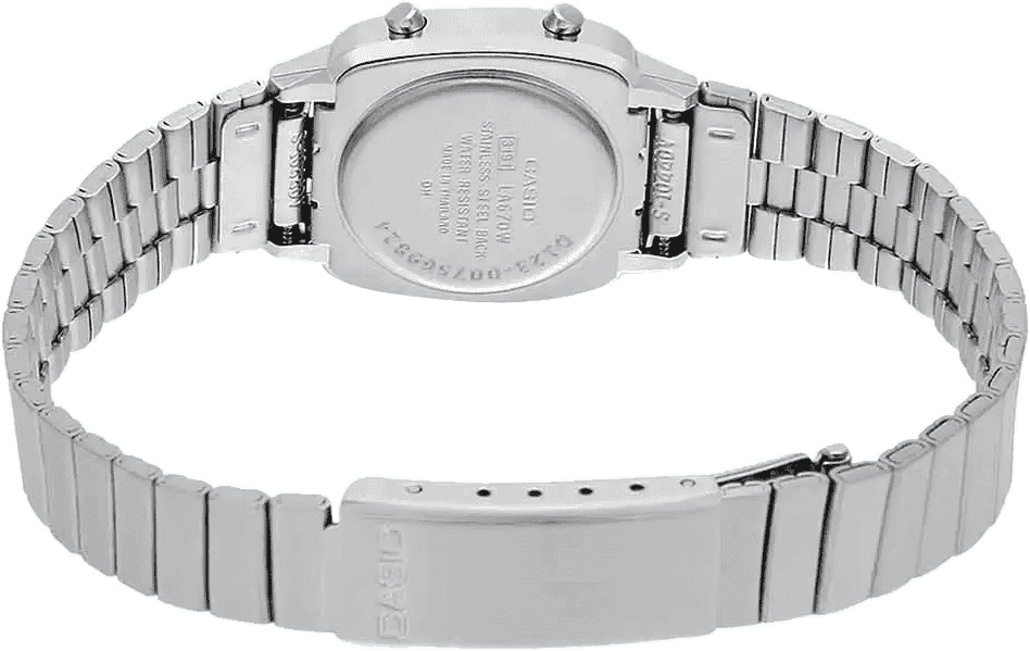 Buy Casio D123 LA670WD-1DF Vintage Watch in India I Swiss Time House