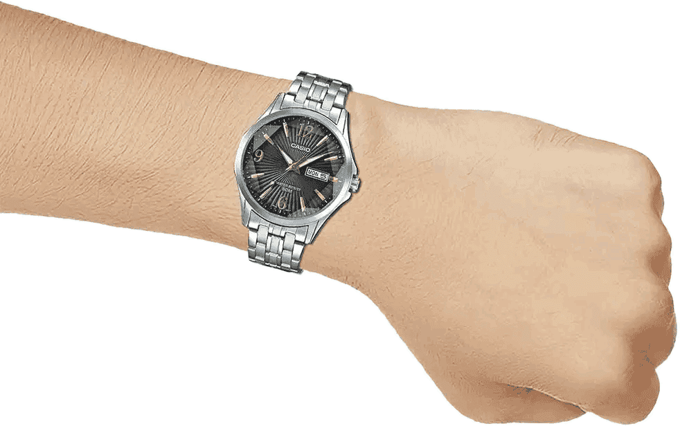 Buy Casio A1556 MTP-E120DY-1AVDF Enticer Men Watch in India I Swiss...