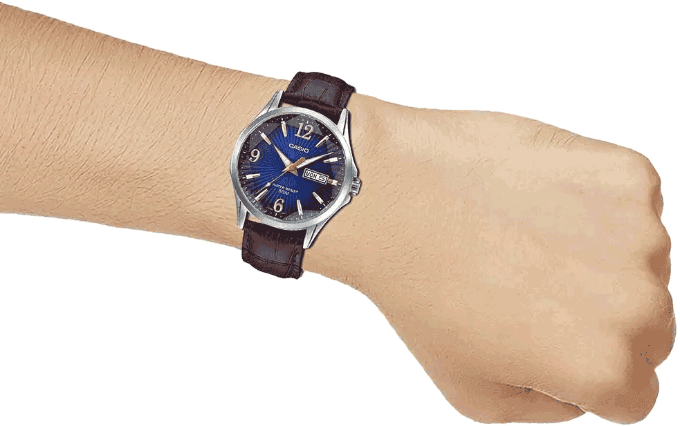 Buy Casio A1560 MTP-E120LY-2AVDF Enticer Men Watch in India I Swiss...