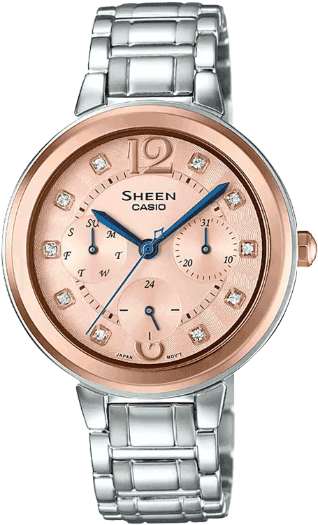 Buy Casio SH190 SHE-3048SG-7AUDR Sheen Watch in India I Swiss Time ...