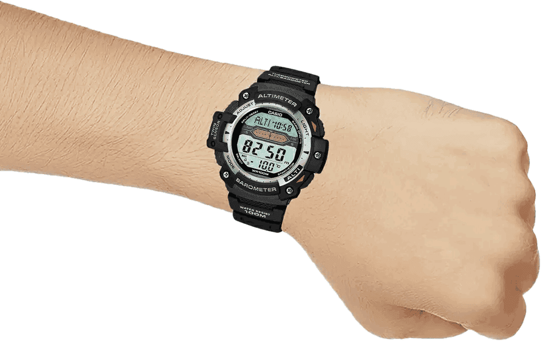 Buy Casio S059 SGW-300H-1AVDR Outdoor Watch in India I Swiss Time H...